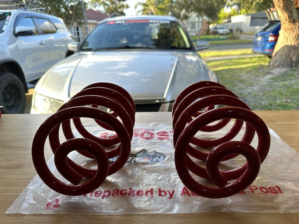 PAIR Pedders Rear Adventra Raised Pedders Heavy Duty Coil Spring 7819 - All Terrain Action