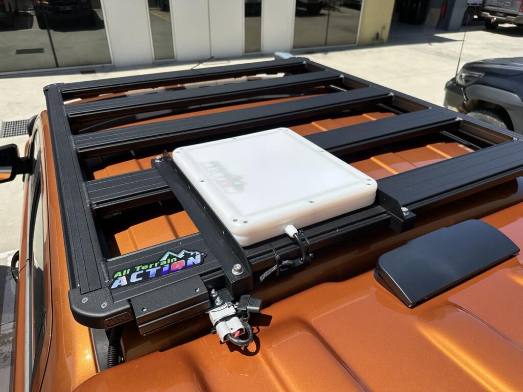 All Terrain Starlink Mini Roof Mount Kit - All Terrain Action